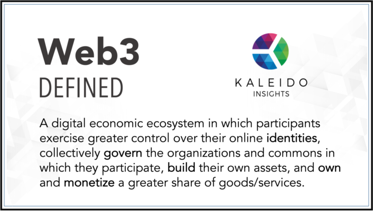 Web3 Use Cases: Five Capabilities Enabling People – Jeremiah Owyang