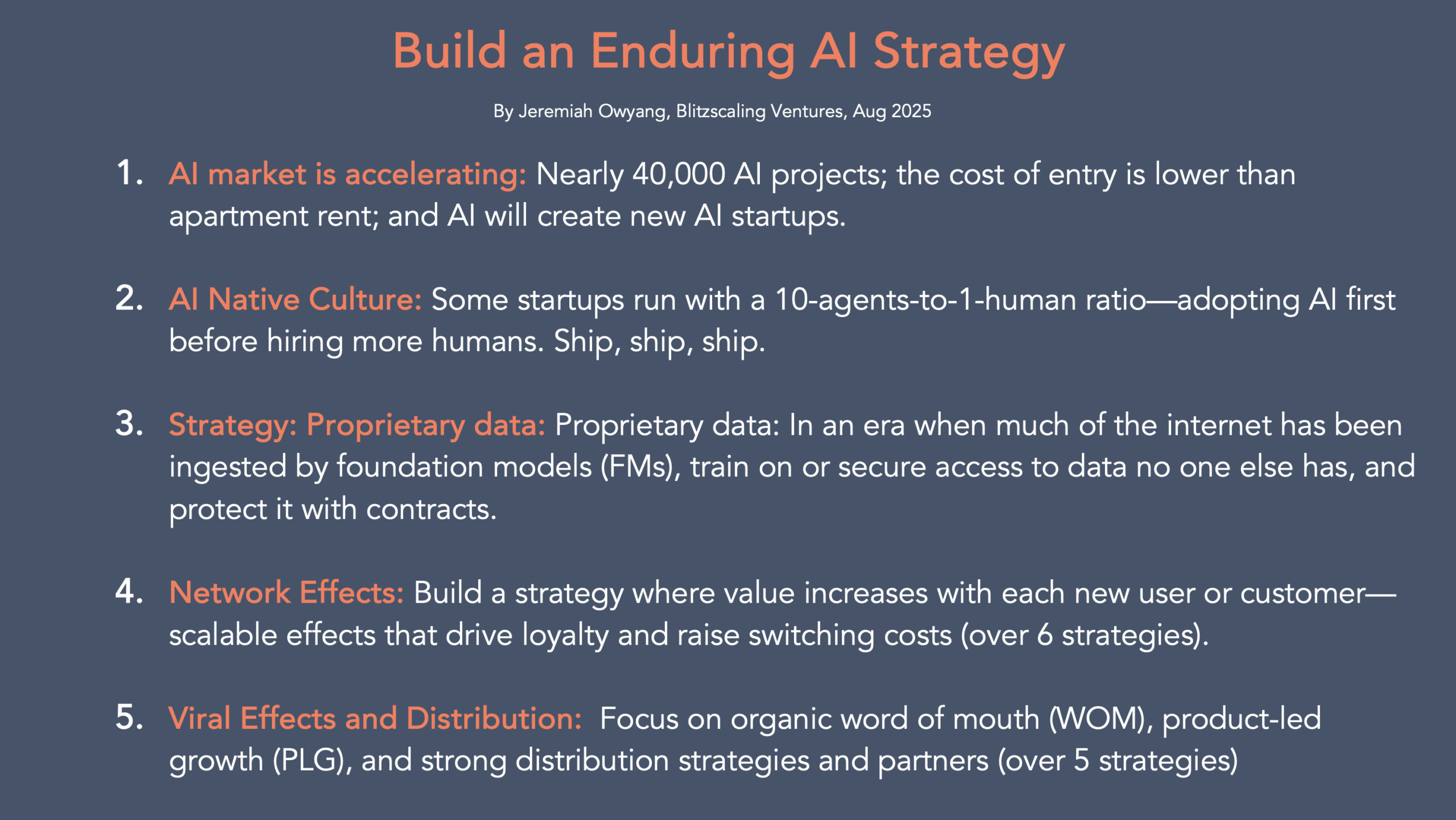 Build an Enduring AI Strategy – Jeremiah Owyang